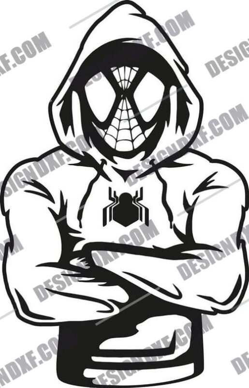 Spiderman DXF | CNC Ready