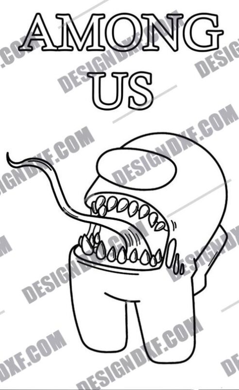 Among Us DXF Files - Download Now