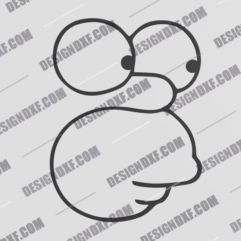 homer simpson art Archives - DesignDXF.com - Ignite Your Digital Design ...